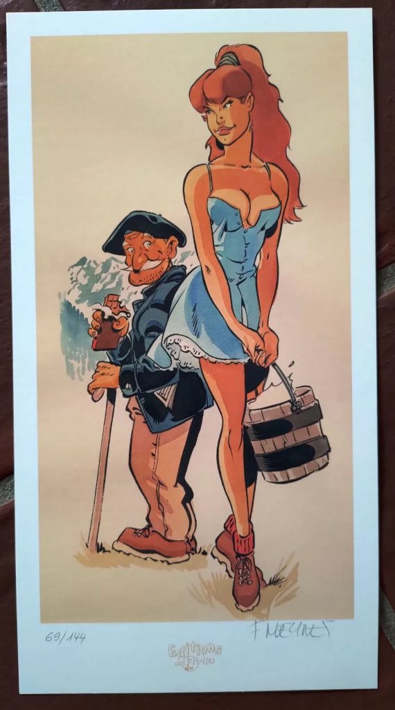 MEYNET - FANFOUE ET PEPETTE SEXY - Ex-Libris Pnottas - SWOF PLANETE BD